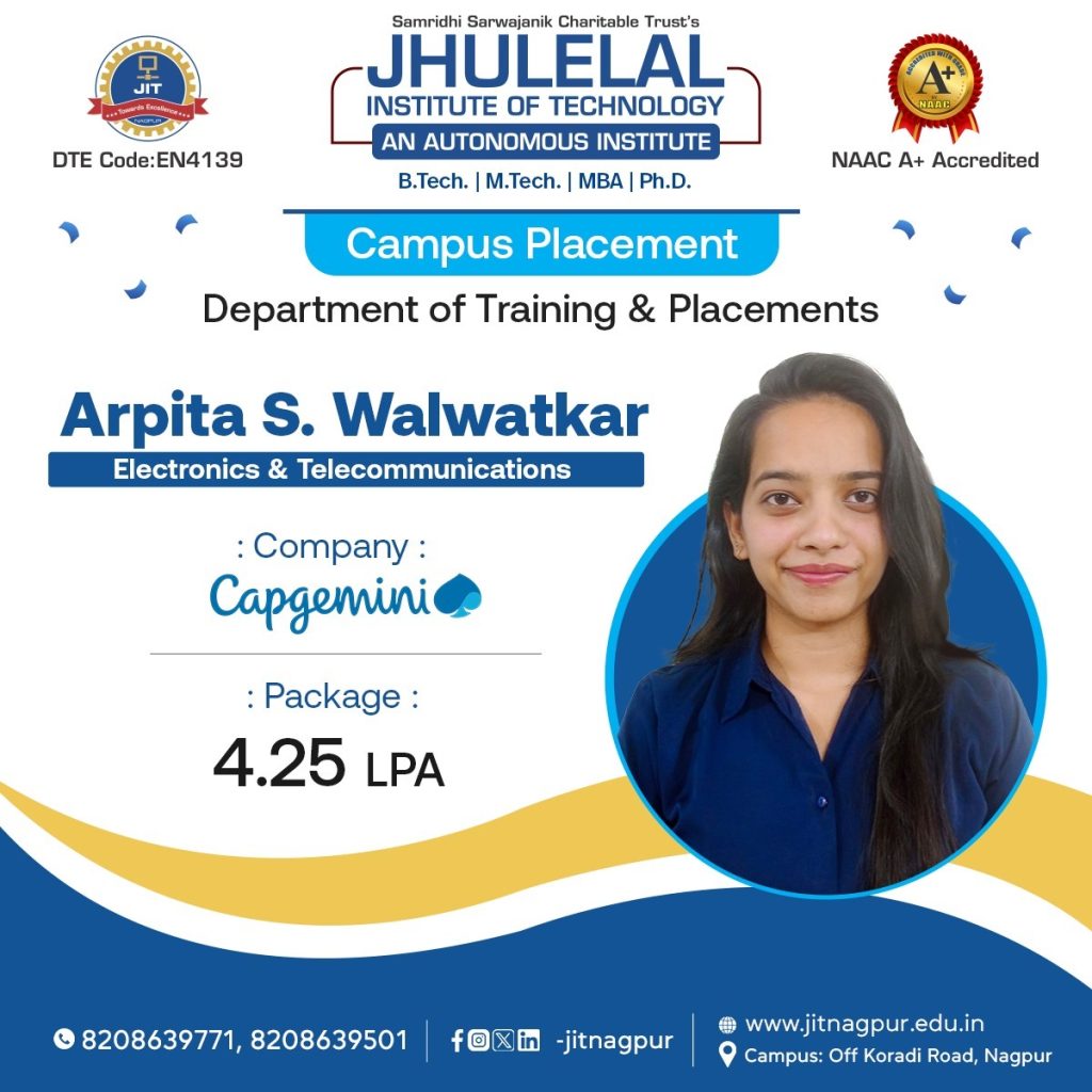 Placements – Jhulelal Institute Of Technology
